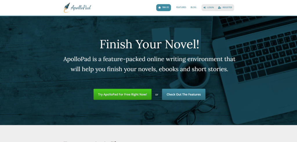 ApolloPad - Top 10 Book Writing Software